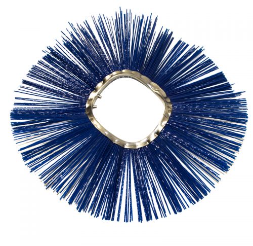 8 1/8 X 26 Poly Convoluted Wafer No Spacers - United Rotary Brush