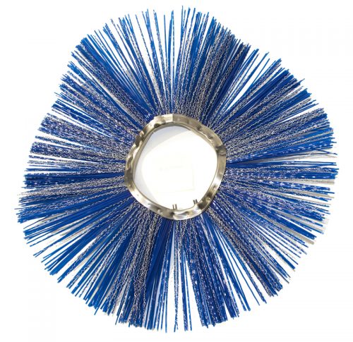 6 3/8 X 24 Poly/Wire Convoluted Wafer No Spacers - United Rotary Brush