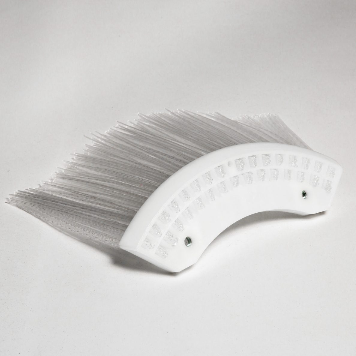 5 Segment 26 Inch Poly Gutter Broom with Poly Block - United Rotary Brush